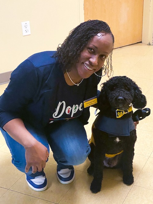 Everything you need to know about Moses the therapy dog | University of Michigan-Dearborn